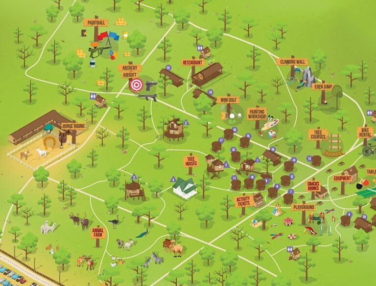 Location & Map - Go Crazy Adventure & Resort